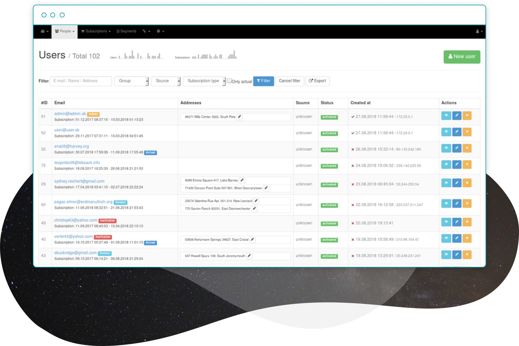 REMP - free, open-source software for selling subscriptions. Analytics ...